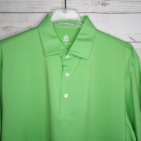 turtleson | Shirts | Turtleson Tour Performance Mens Large Golf Polo ...